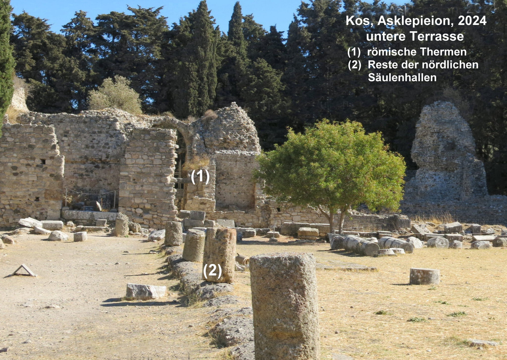 KOS ASKLEPIEION - Antike Orte