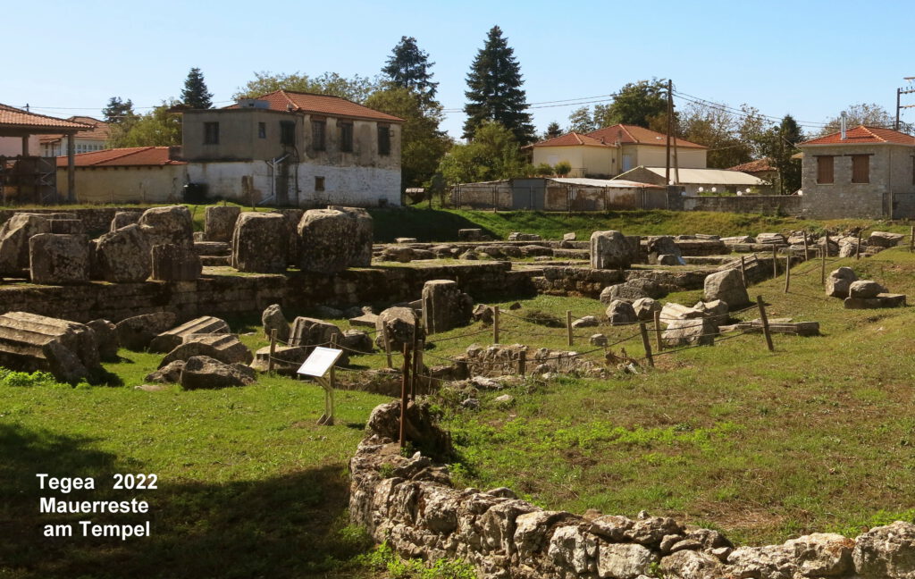 Tegea - Antike Orte